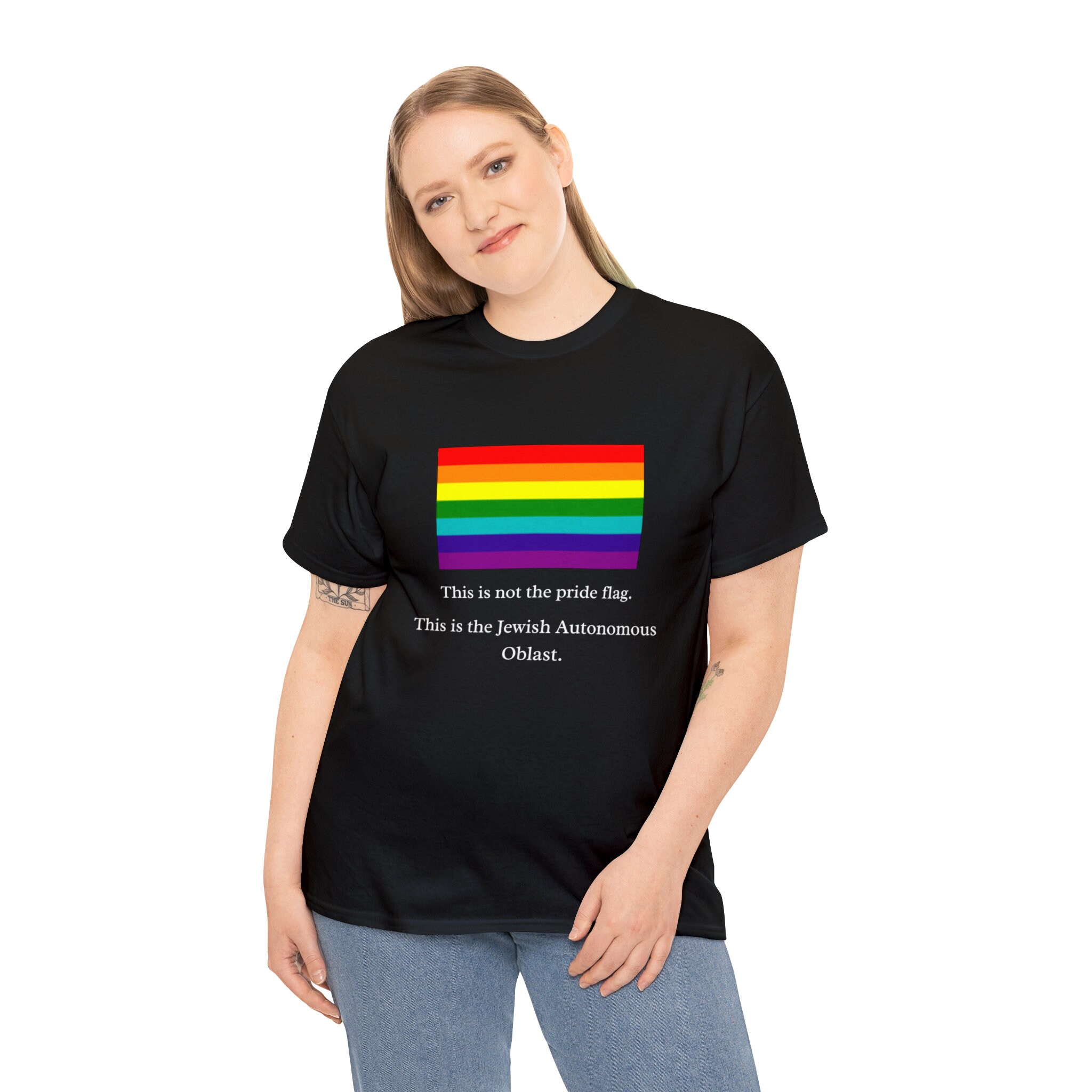 This is Not the Pride Flag, This is the Jewish Autonomous Oblast. Funny ...