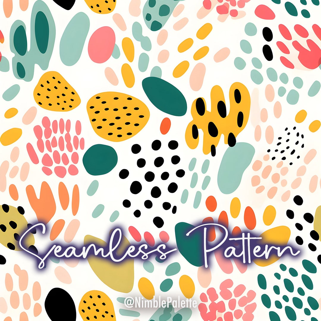 Printable Abstract Leopard and Animal Print Seamless Pattern, Tile ...