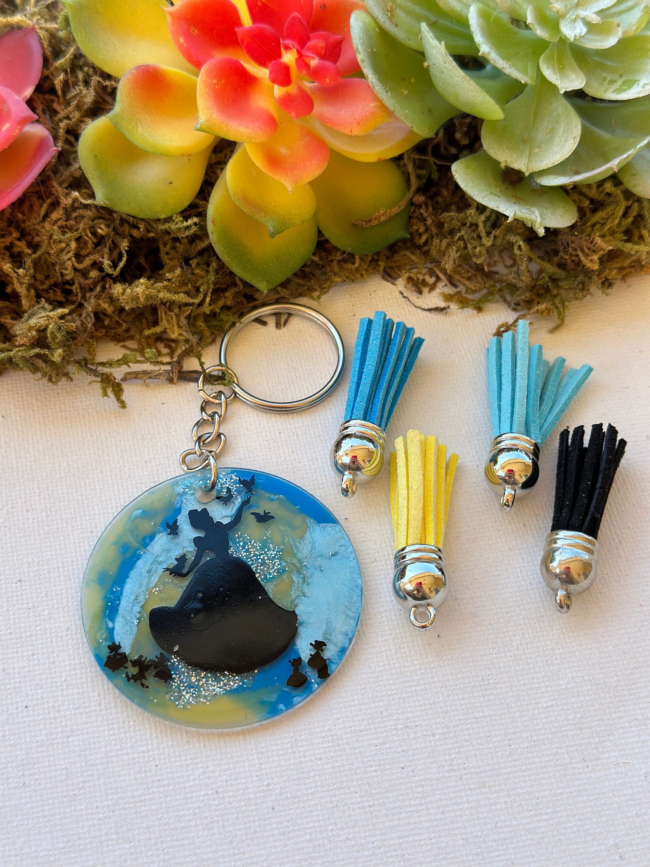Disney Cinderella Keychain - Etsy