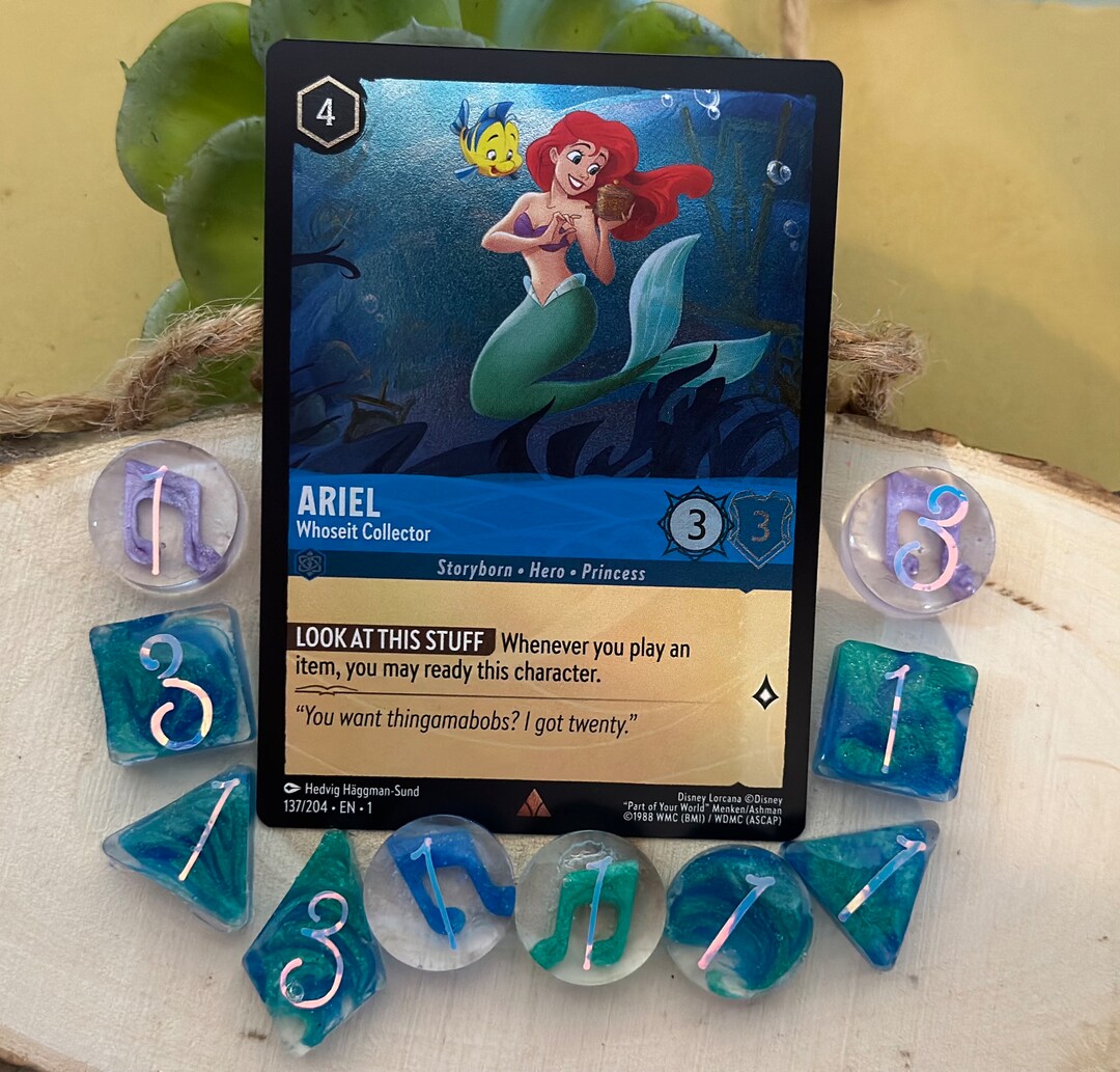 Disney Lorcana Damage Counters - Etsy