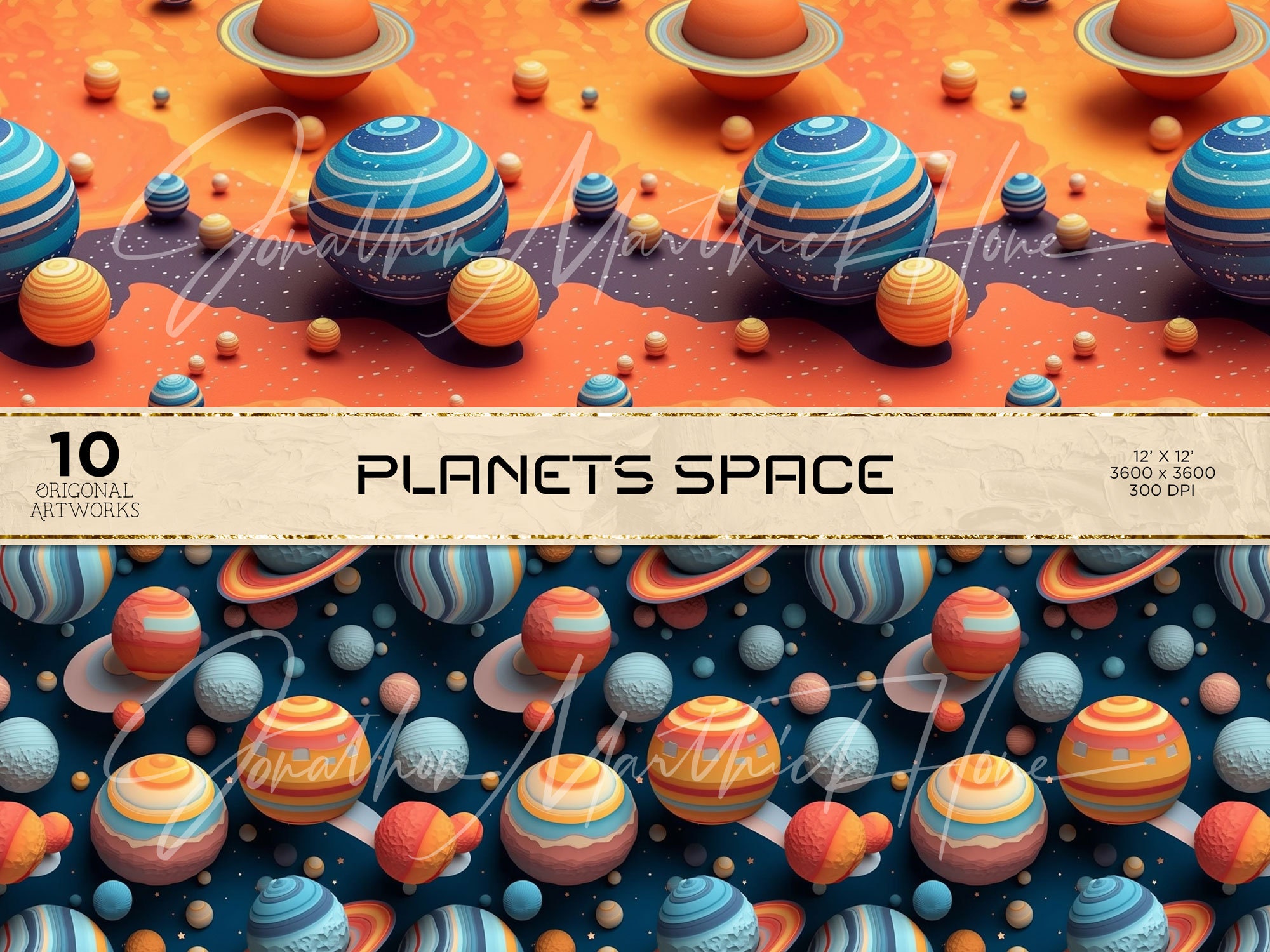 10 Space Planets Space Background Space Wallpaper Space Seamless Space ...