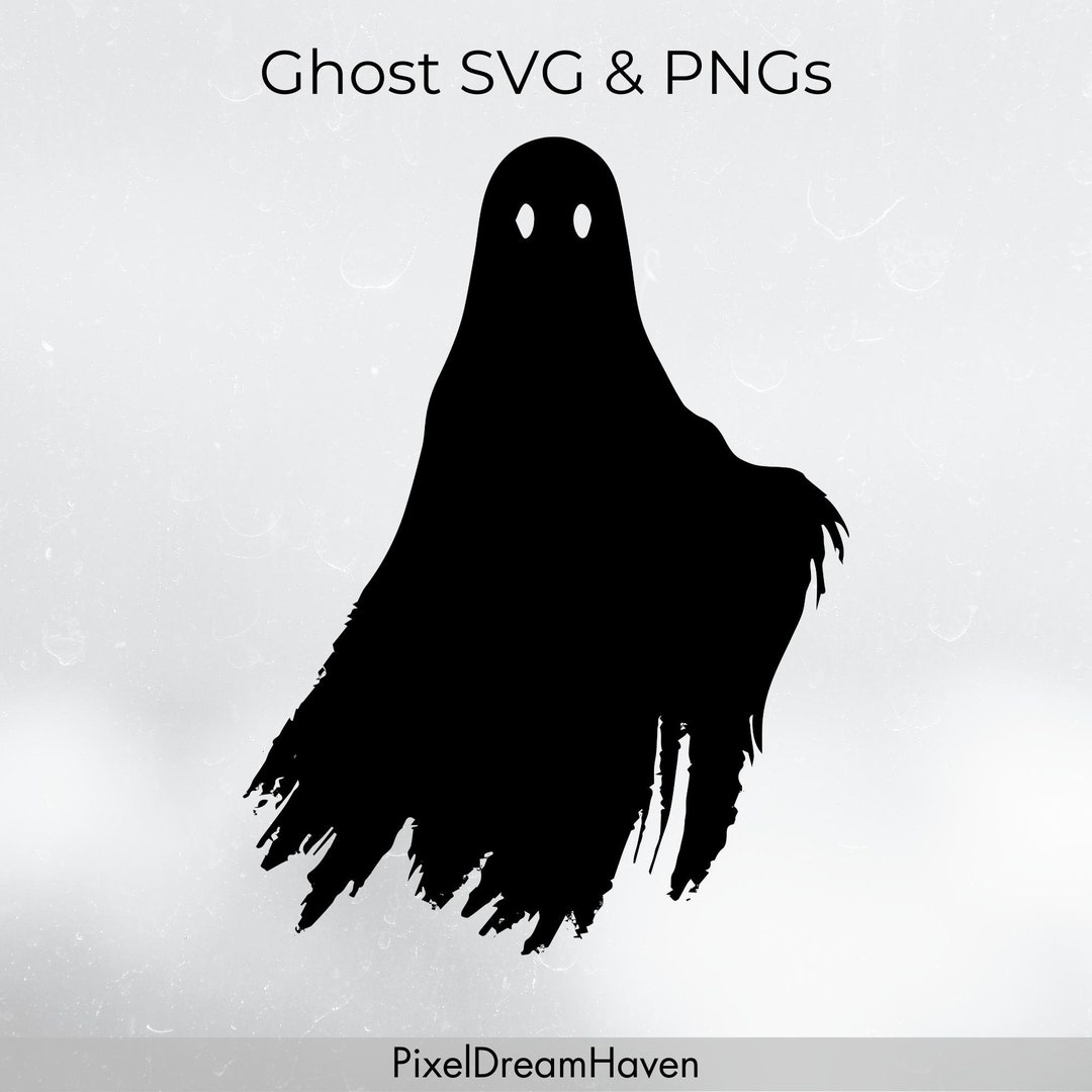 Ghost SVG File Shade Svg Dark Ghost Svg Scary Ghost Svg - Etsy Denmark