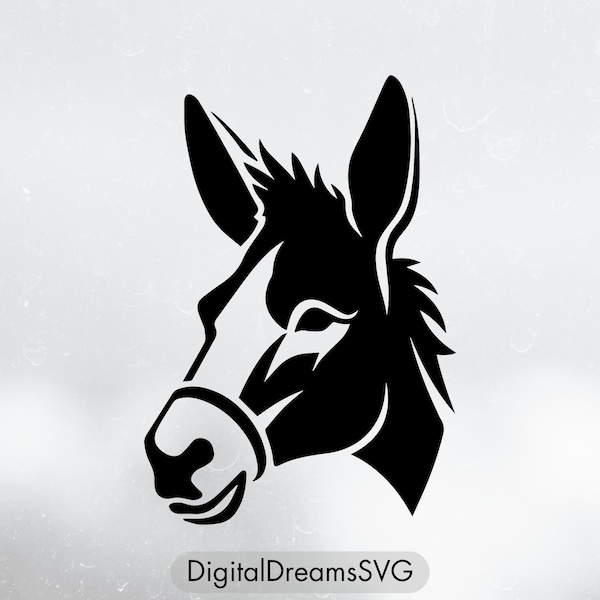 Donkey Svg - Etsy
