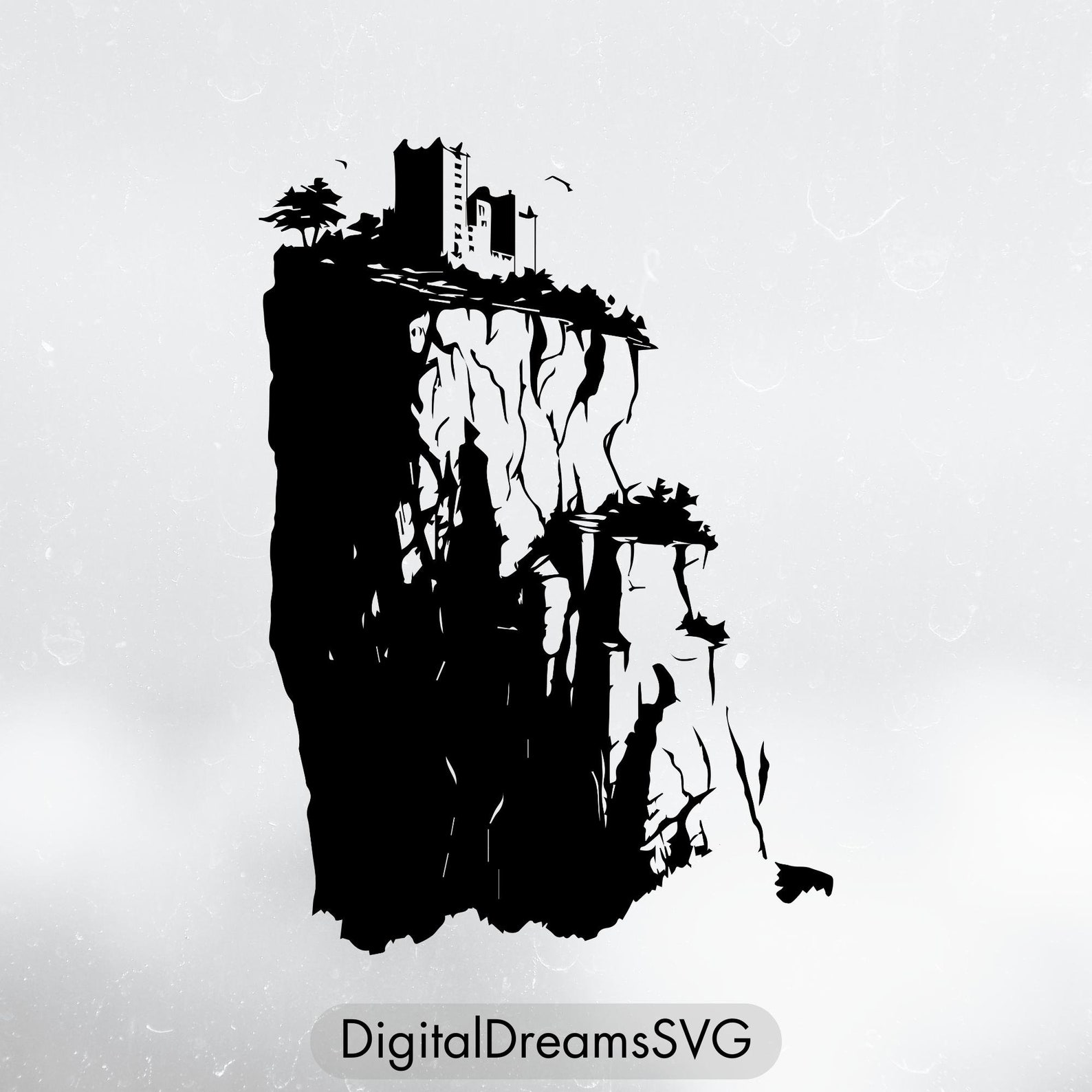 Structure Cliff Svg, Tall Cliff Svg, Transparent PNG, Landscape Svg ...
