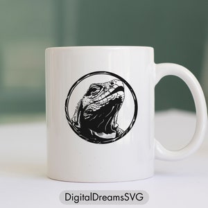 Comodo Dragon Svg, Comodo Dragon Png, Reptile Clip Art, Giant Lizard ...