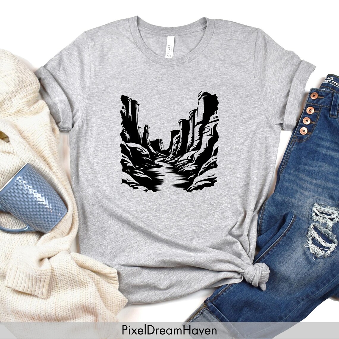 Canyon Svg, Canyon Png, Canyon Clip Art, Canyon Graphic, Canyon Vector ...