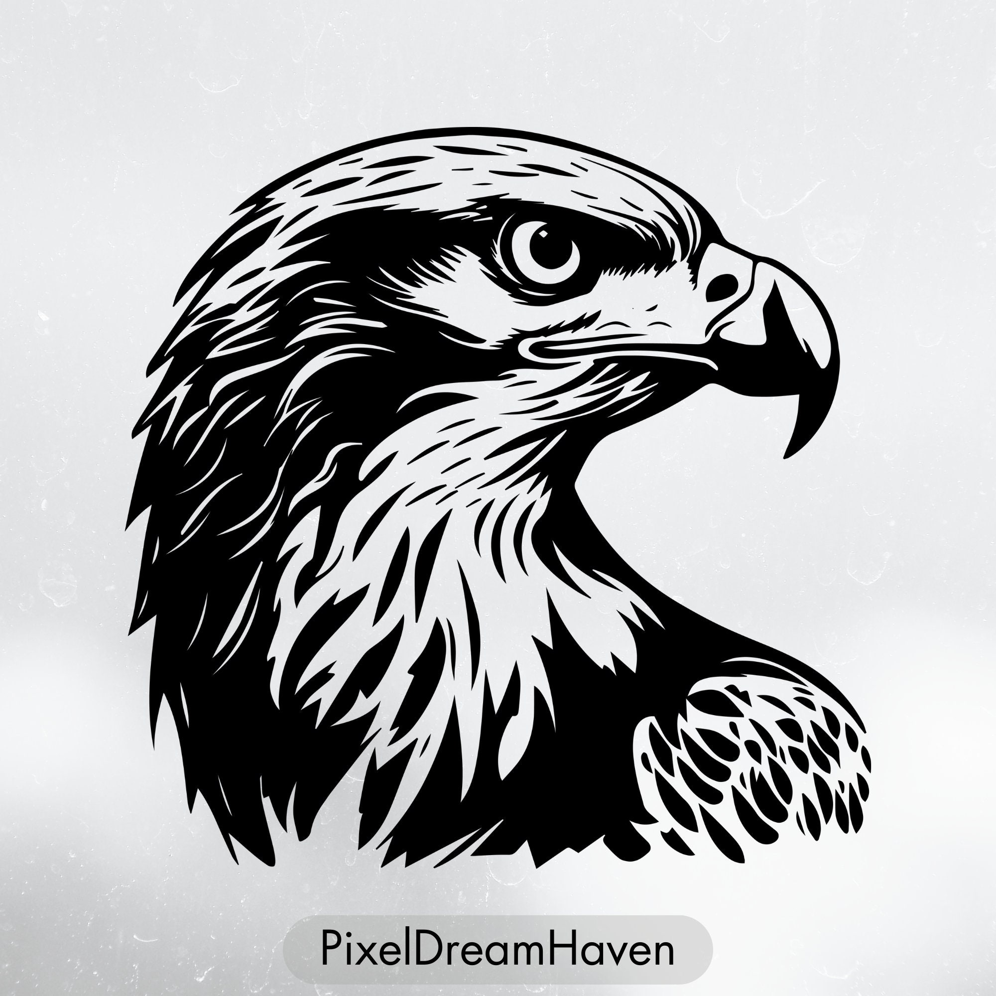 Hawk Svg, Hawk Png, Hawk Clip Art, Hawk Graphic, Hawk Vector, Hawk Icon ...