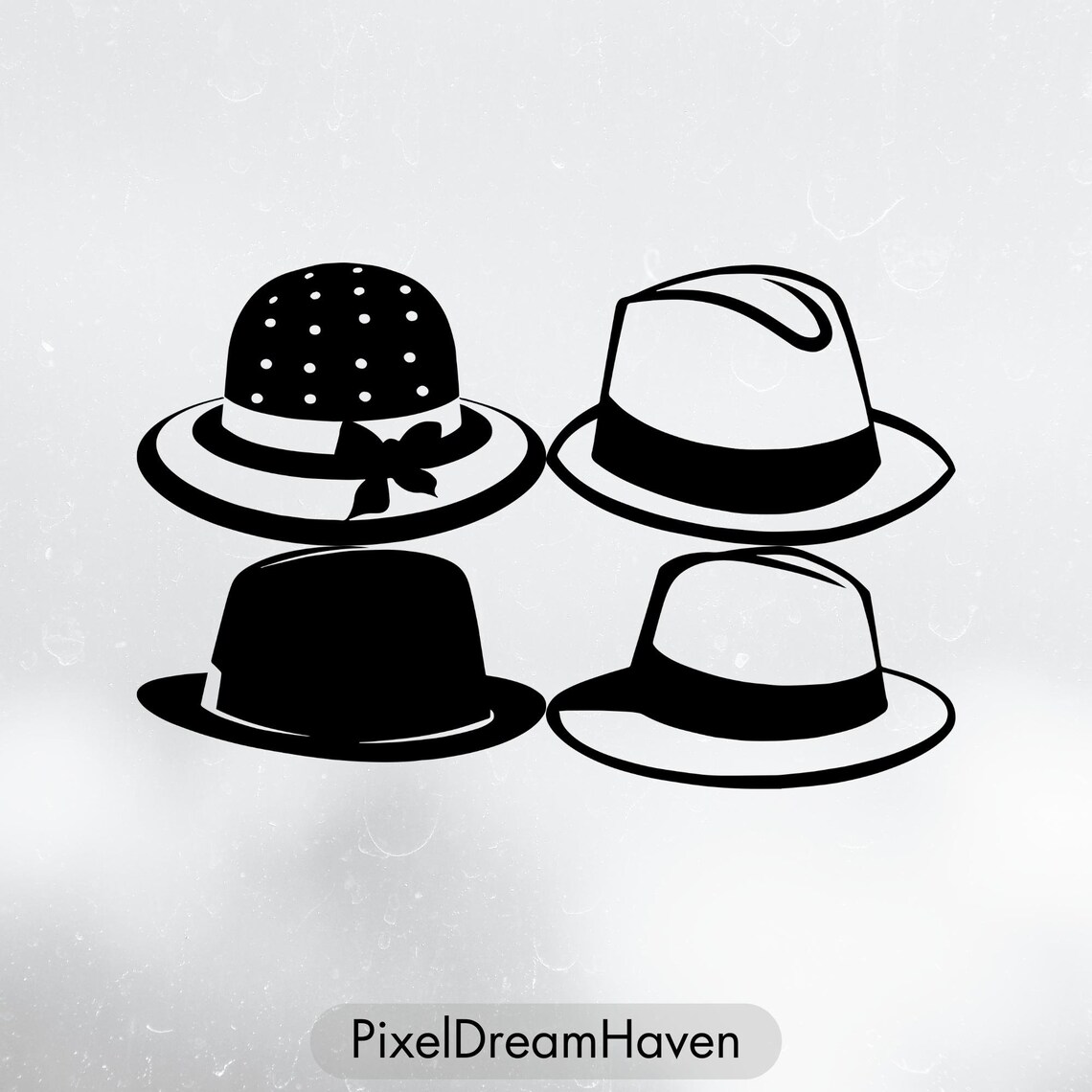 4 Hats Svg, Hat Png, Hat Clip Art, Hat Graphic, Hat Vector, Hat Icon ...