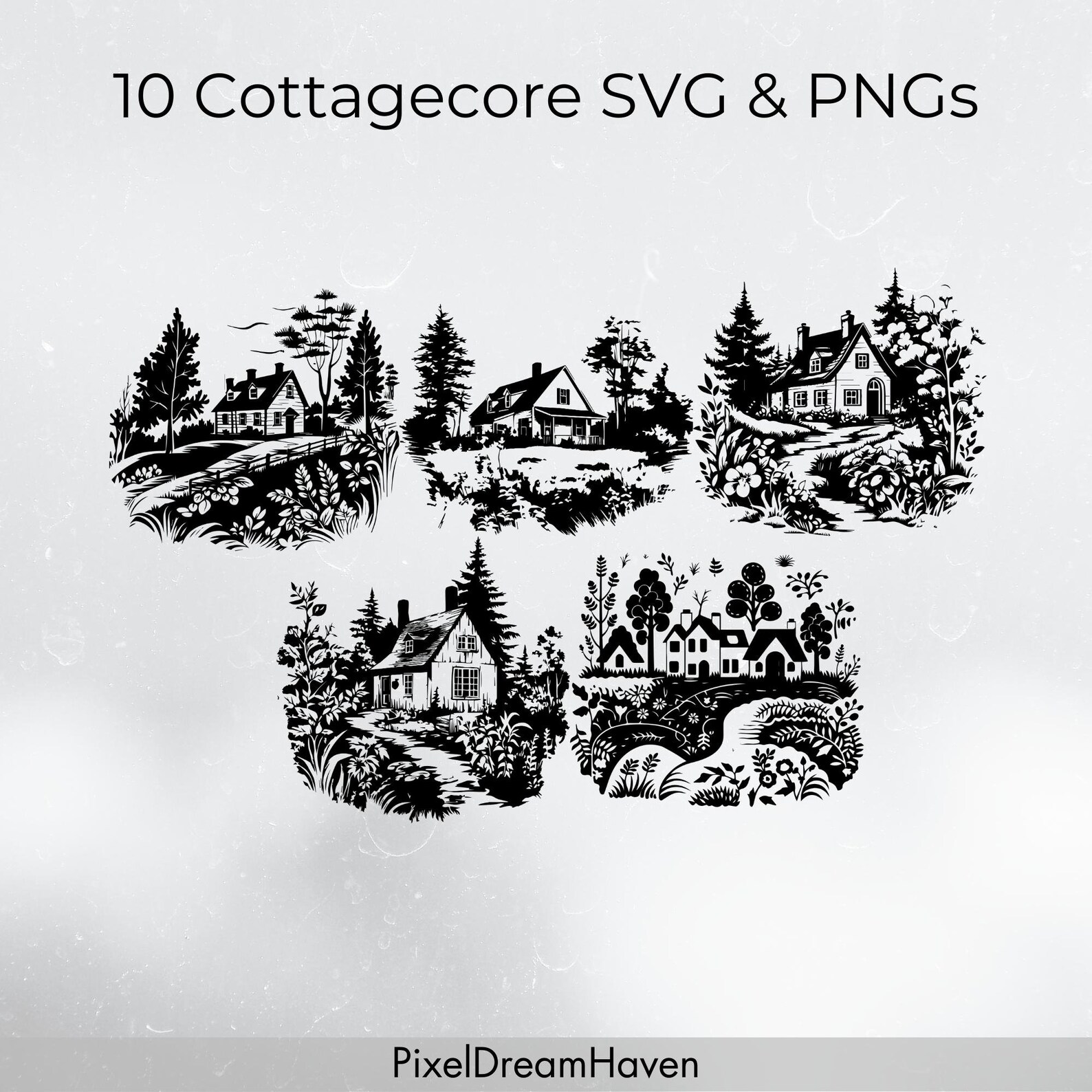 10x Cottagecore Svg, Cottagecore Png, Cottagecore Clip Art, Cottagecore ...