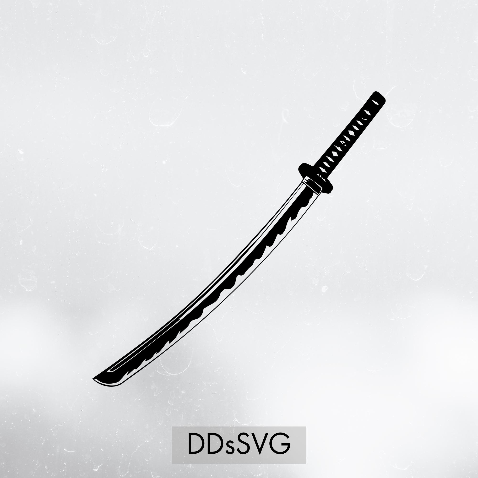 Katana Svg, Katana Png, Katana Clip Art, Katana Graphic, Katana Vector ...