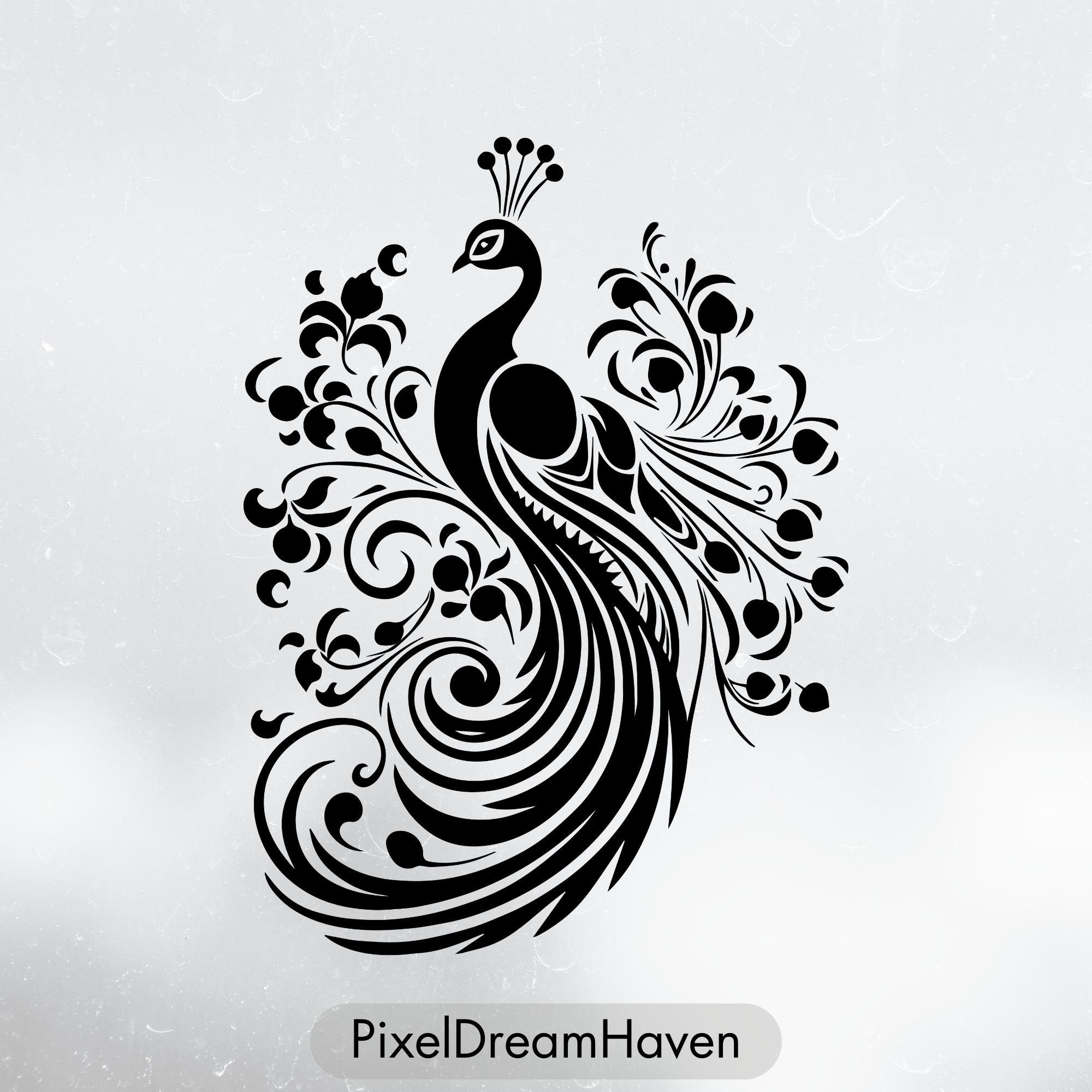 Peacock Svg Peacock Png Peacock Clip Art Peacock Graphic Peacock Vector Peacock Icon