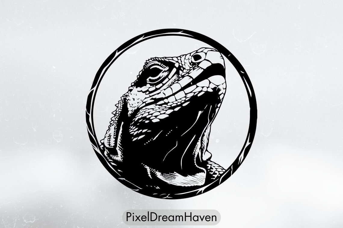 Comodo Dragon Svg, Comodo Dragon Png, Reptile Clip Art, Giant Lizard ...