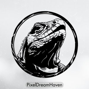 Comodo Dragon Svg, Comodo Dragon Png, Reptile Clip Art, Giant Lizard ...