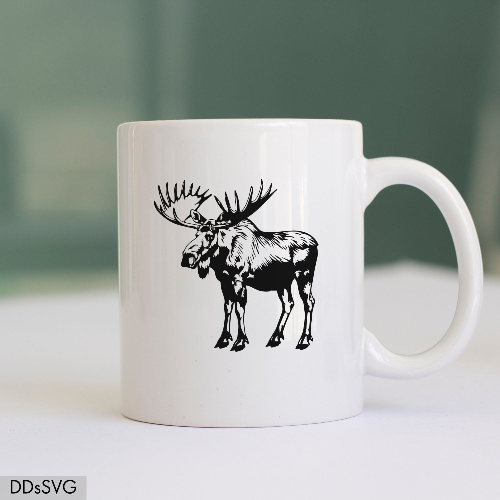 Moose Svg, Moose Png, Moose Clip Art, Moose Graphic, Moose Vector ...