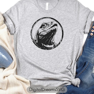 Comodo Dragon Svg, Comodo Dragon Png, Reptile Clip Art, Giant Lizard ...