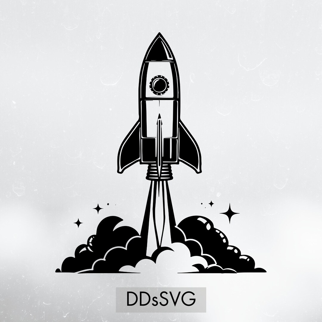 SVG de fusée, PNG de fusée, clipart de fusée, graphique de fusée ...