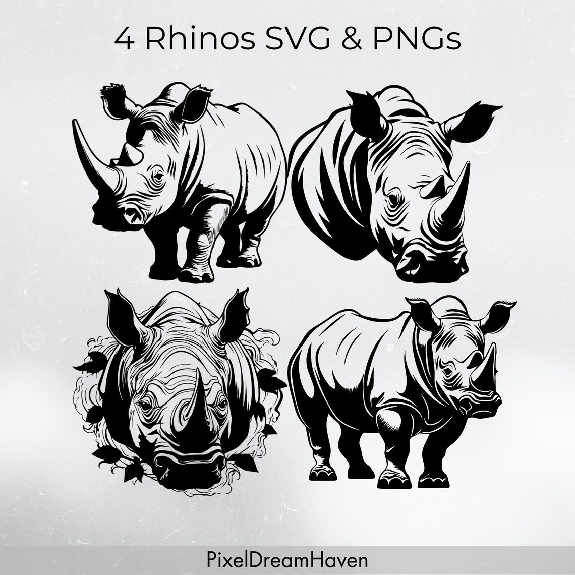 Rhino Svg, Rhino Png, Rhino Clip Art, Rhino Graphic, Rhino Vector ...