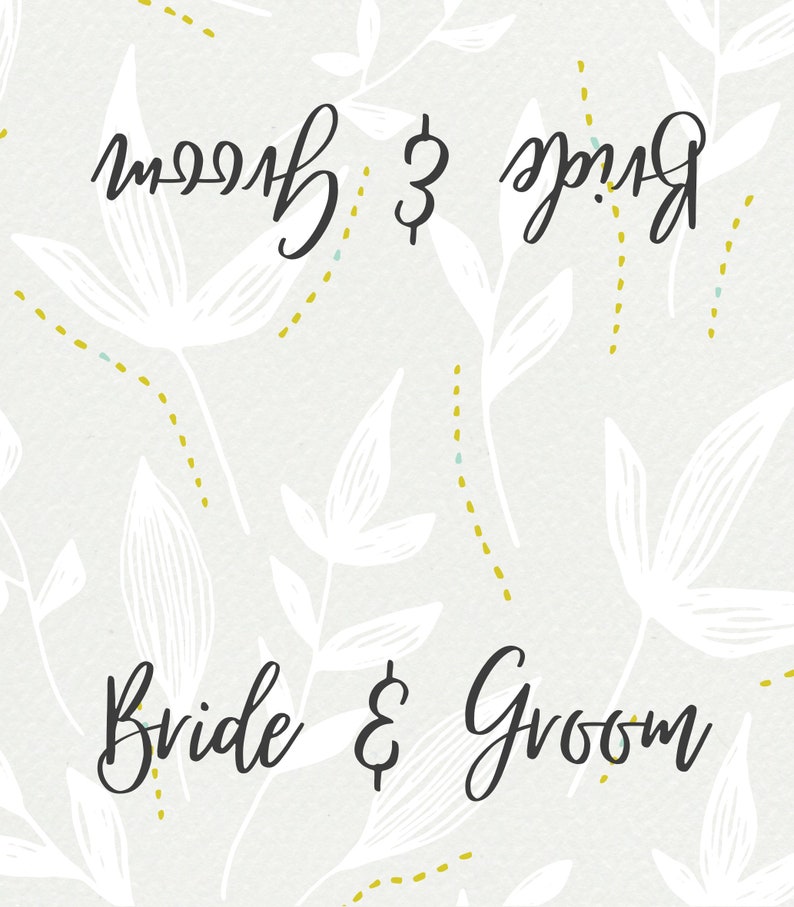 Wedding Bride and Groom Placement, Placement Card Download, Instant ...