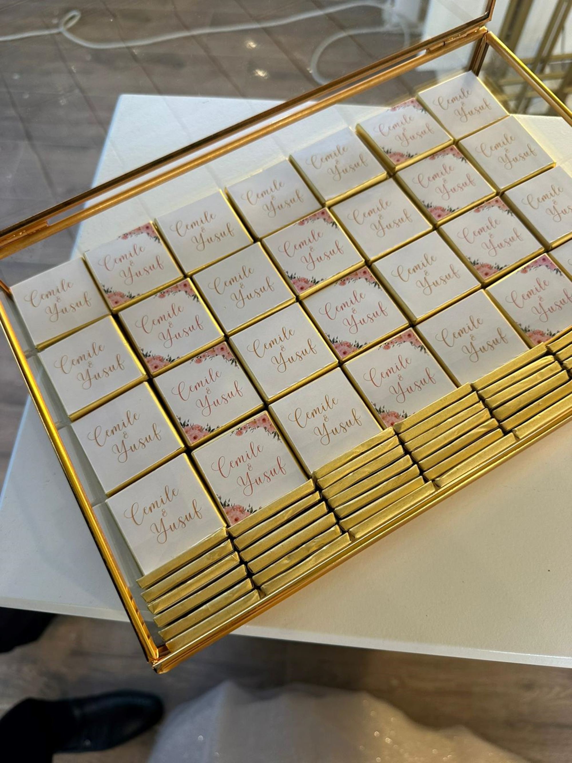 Wedding Chocolate Box, Engagement Choclate Box, Luxury Chocolate Box ...