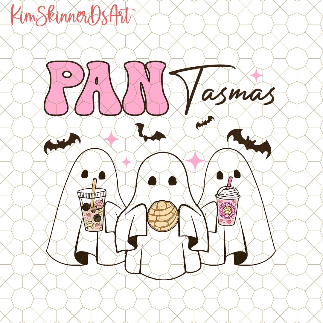Pantasmas Ghost Halloween Png Spooky Conchas Png Mexican - Etsy