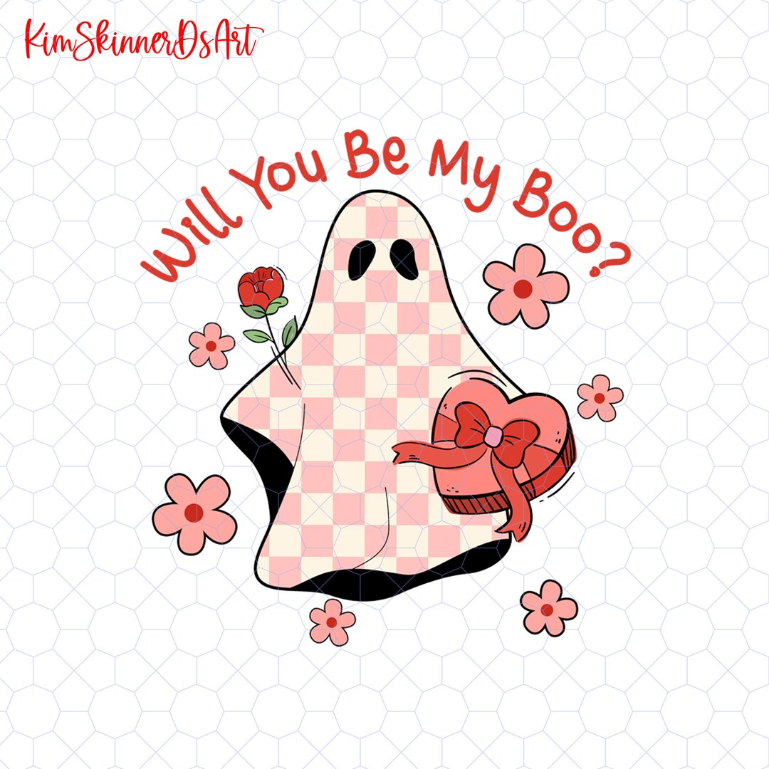 Will You Be My Boo Png, Cute Boo Valentine Png, Boo Lover Valentine Png ...