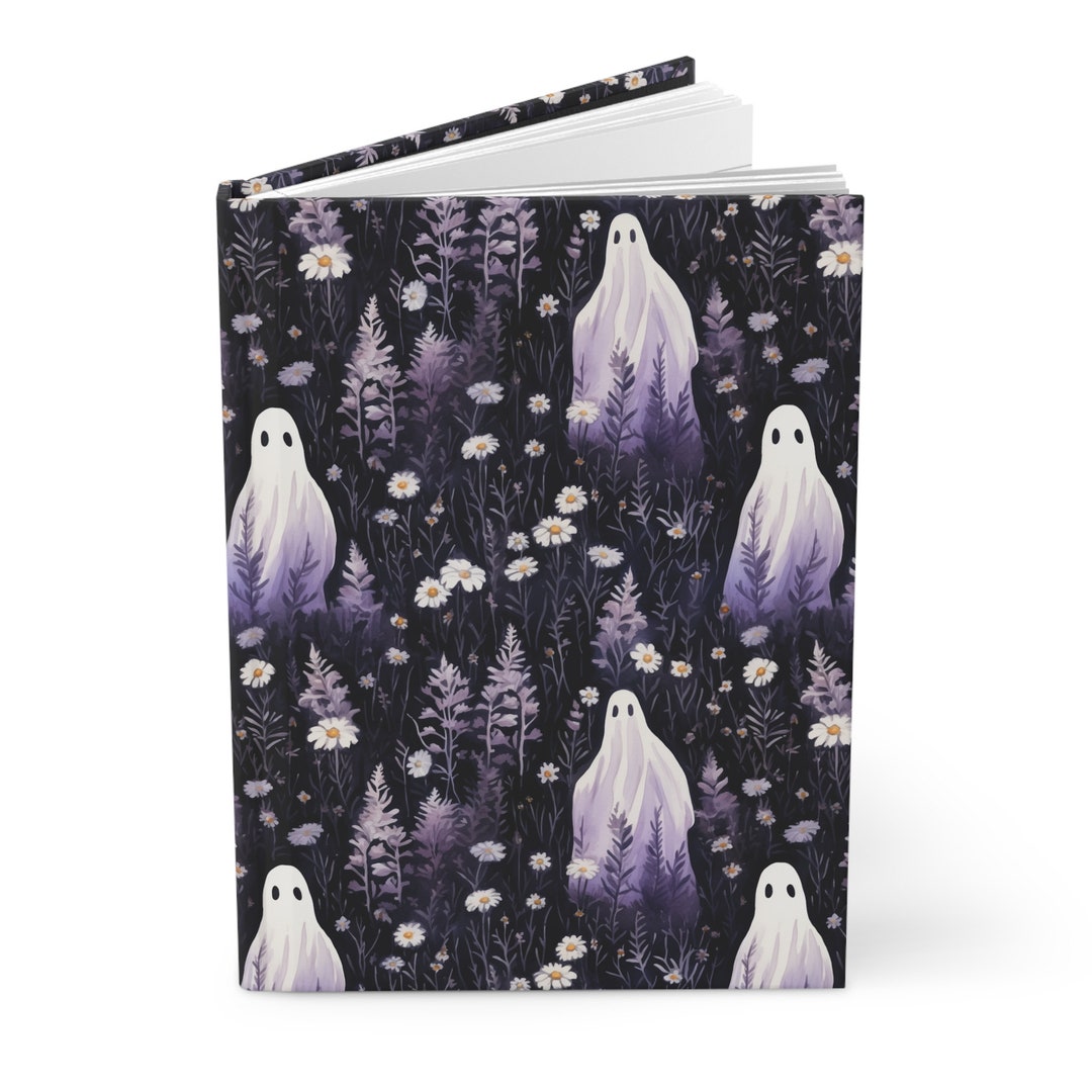 Lavender Ghost Hardcover Journal Matte - Etsy