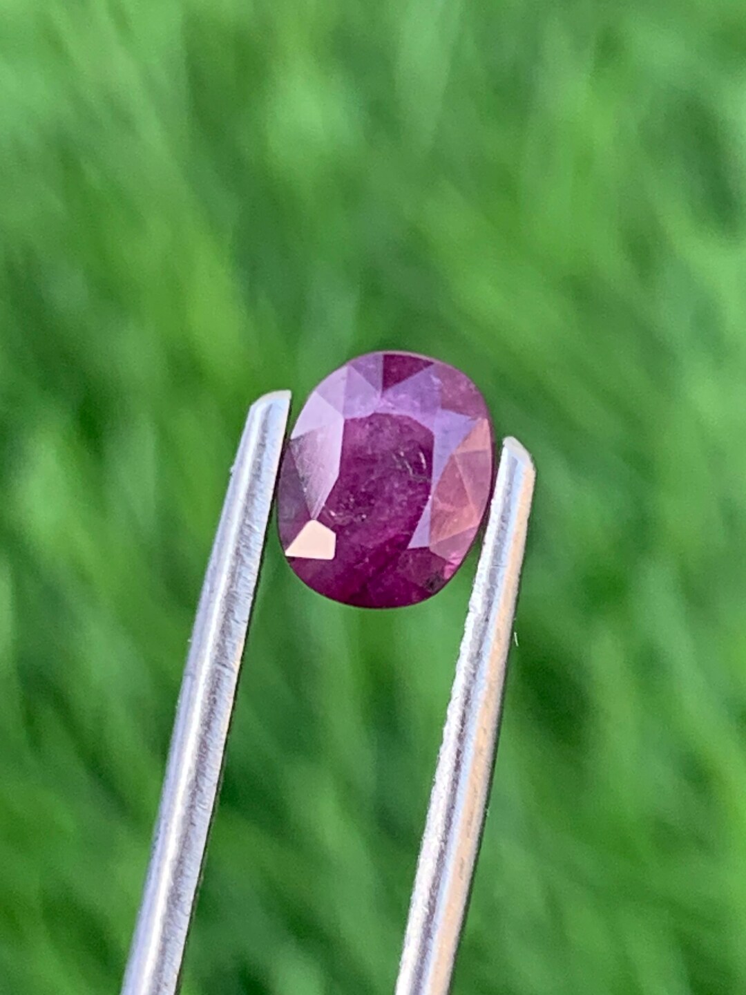 Natural Rare Stone Corundum, Ruby Corundum Loose Gemstone, Pinkish ...