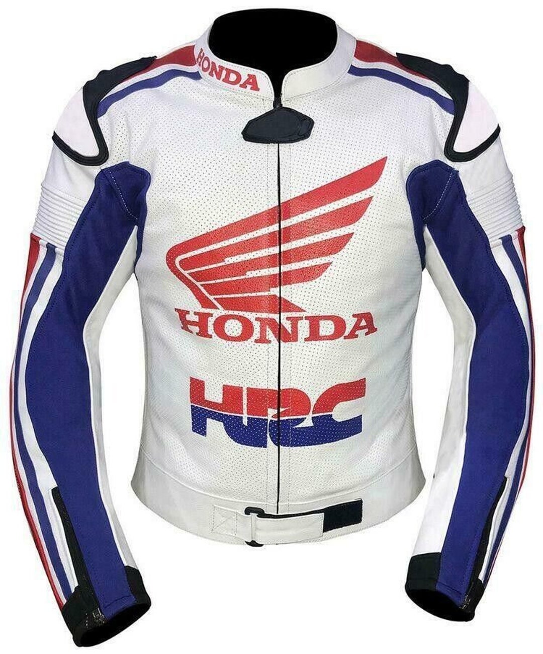 Honda Hrc Racing Motorbike Leather Jacket Pure Cow Hide /ce - Etsy