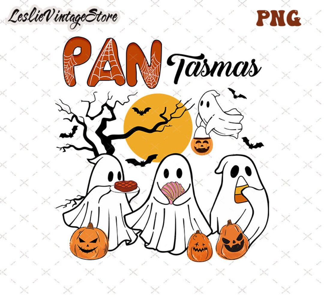 Pantasmas Ghost Png, Spooky Conchas PNG, Halloween PNG, Cute Ghost ...