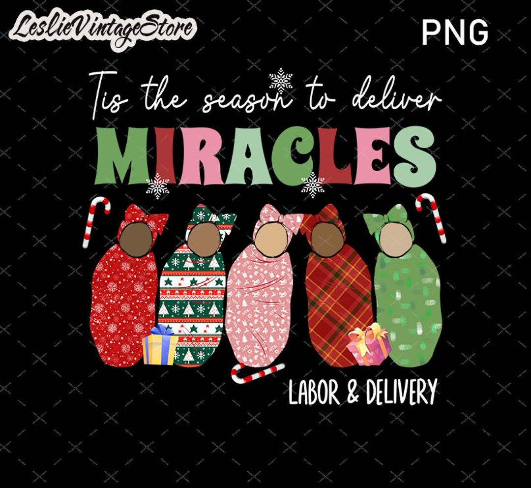 Labor and Delivery Christmas Png L&D Nurse Christmas Png Tis - Etsy