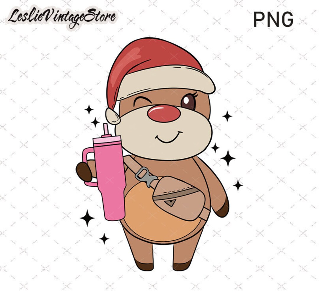 Boojee Reindeer Png, Boujee Christmas Png, Cute Reindeer Png, Funny ...