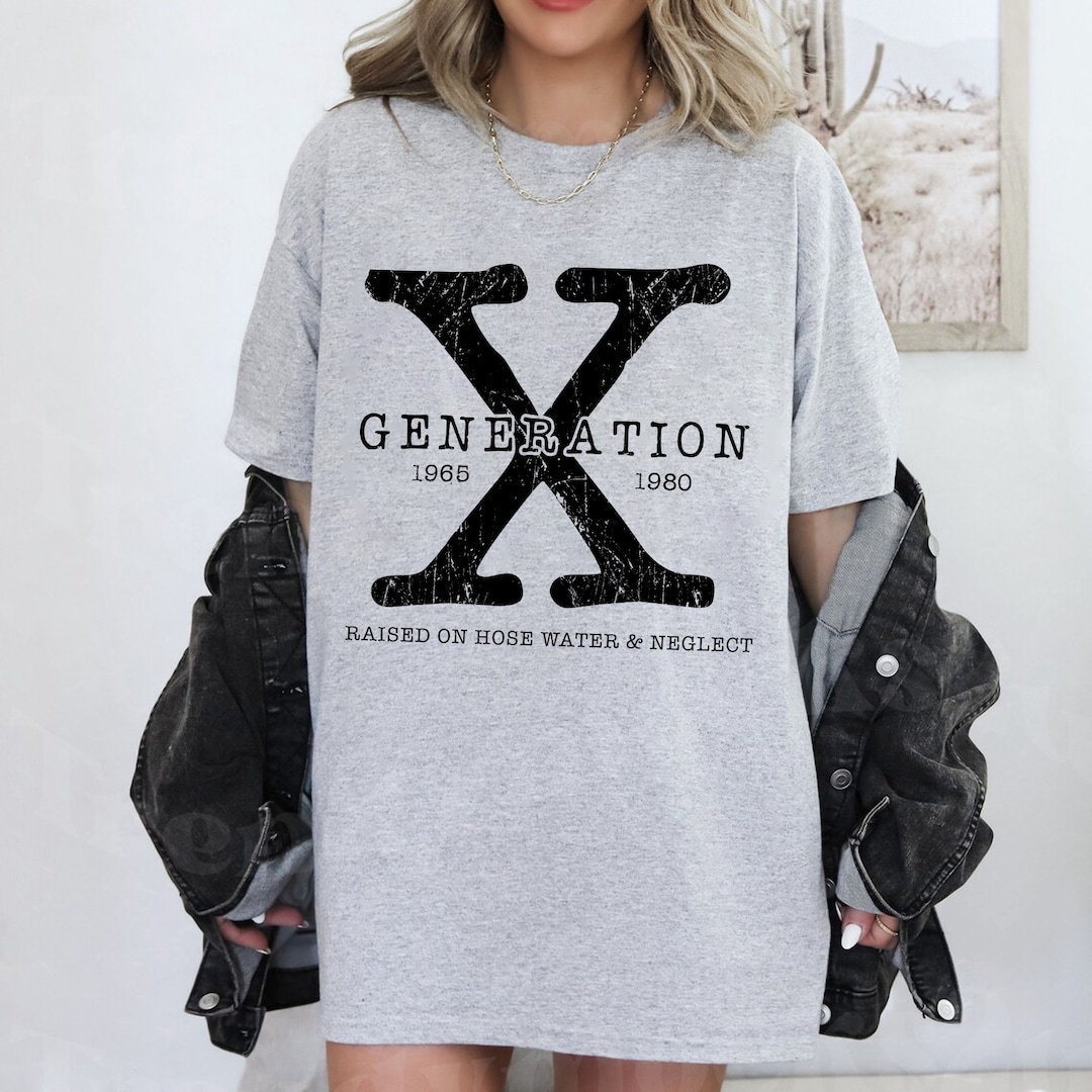Gen X Colors T-shirt, Generation X T-shirt, Gen X T-shirt, Generation X ...