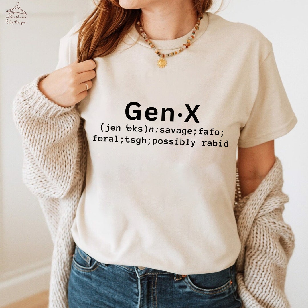 Gen X Savage Fafo Feral Tsgh Rabid T-shirt, Sarcastic Shirt,vintage ...