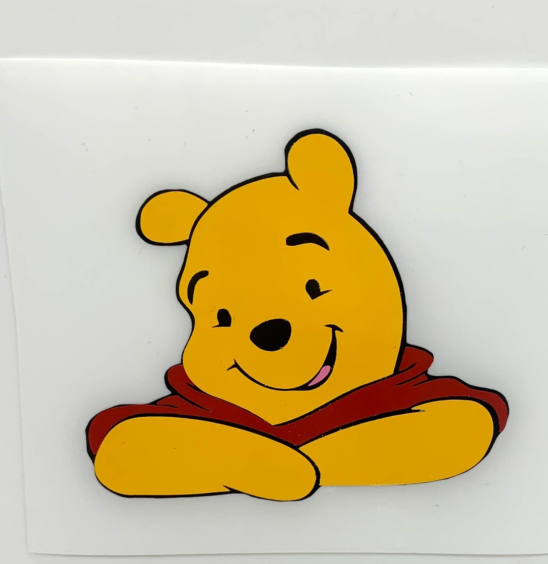 Winnie the Pooh Vinyl Decal Sticker | Personalise | Water Bottles ...