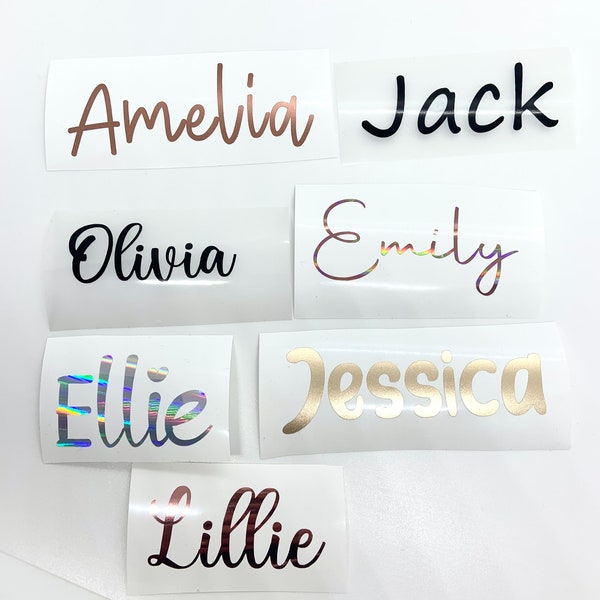 Personalised Stickers - Etsy UK