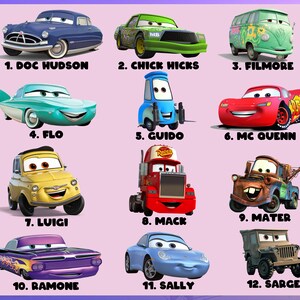 Personalized Mater Cars Shirt, Birthday Boy T-shirt, Birthday Gift ...