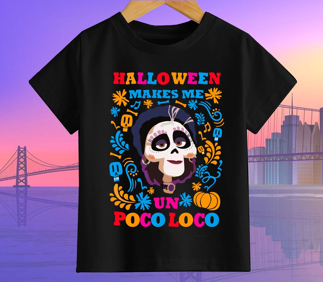 Halloween Coco Un Poco Loco Miguel Dante Family Shirts Disney Matching ...
