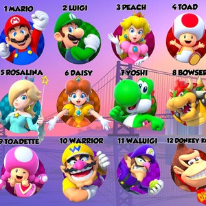 Personalized Super Mario Shirt, Birthday Boy T-shirt, Birthday Gift ...