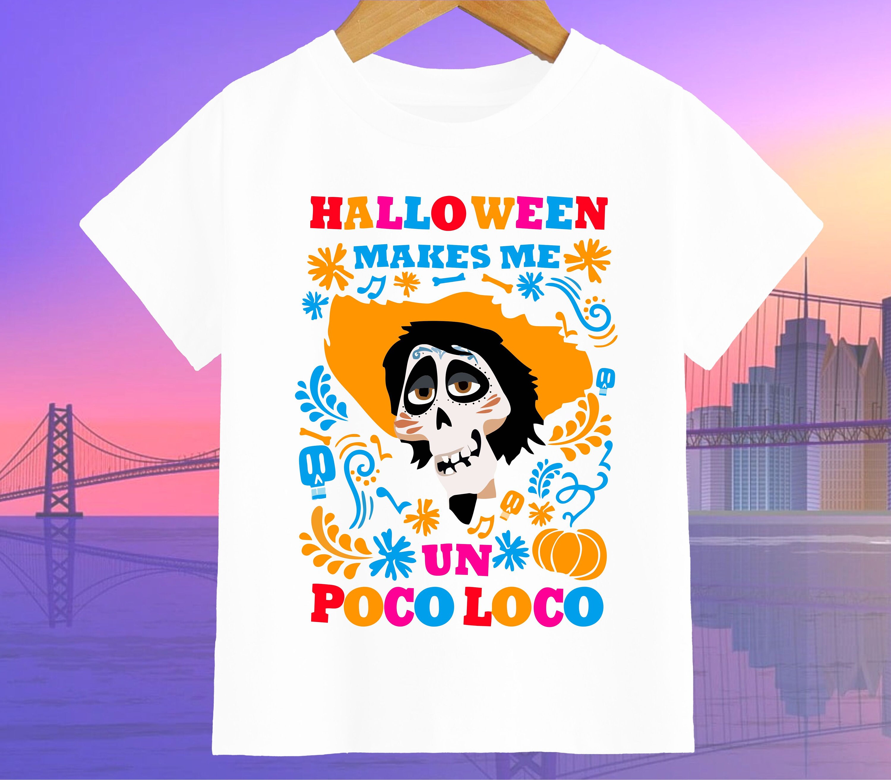 Halloween Coco Un Poco Loco Miguel Dante Family Shirts Disney Matching Family Personalized ...