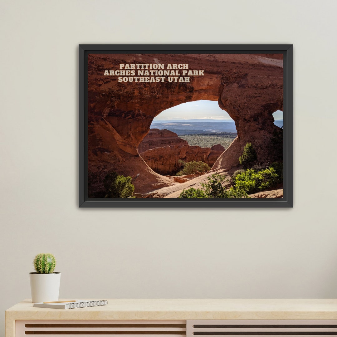 Partition Arch - Arches National Park - Park Avenue | National Park ...