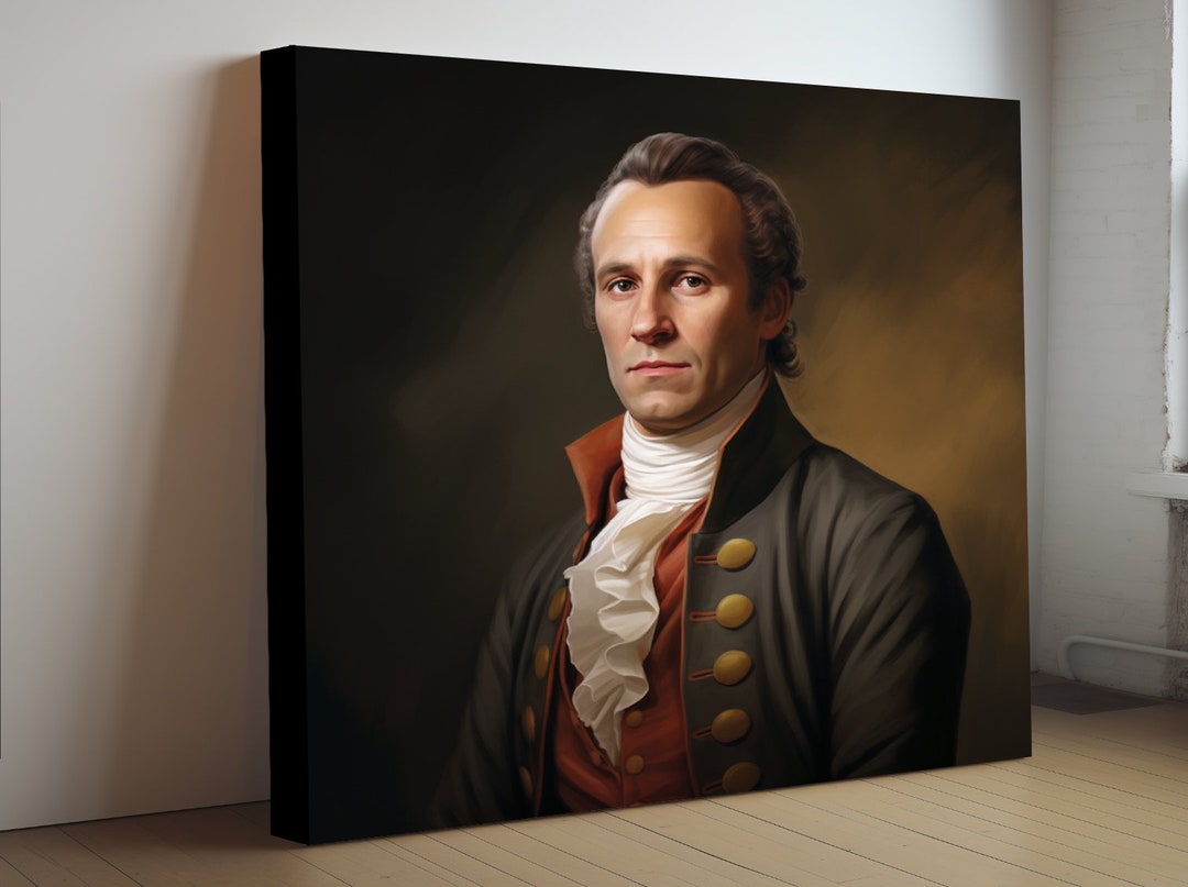 Patrick Henry Oil Painting Canvas Print | Patriot Series | Founding ...
