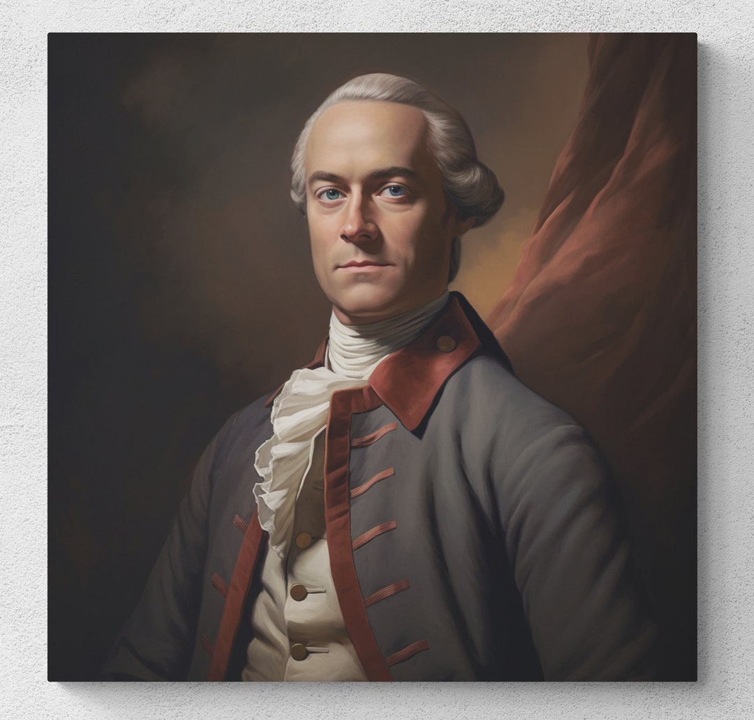John Hancock Patriot Series June Vale Oil Painting Print - Etsy