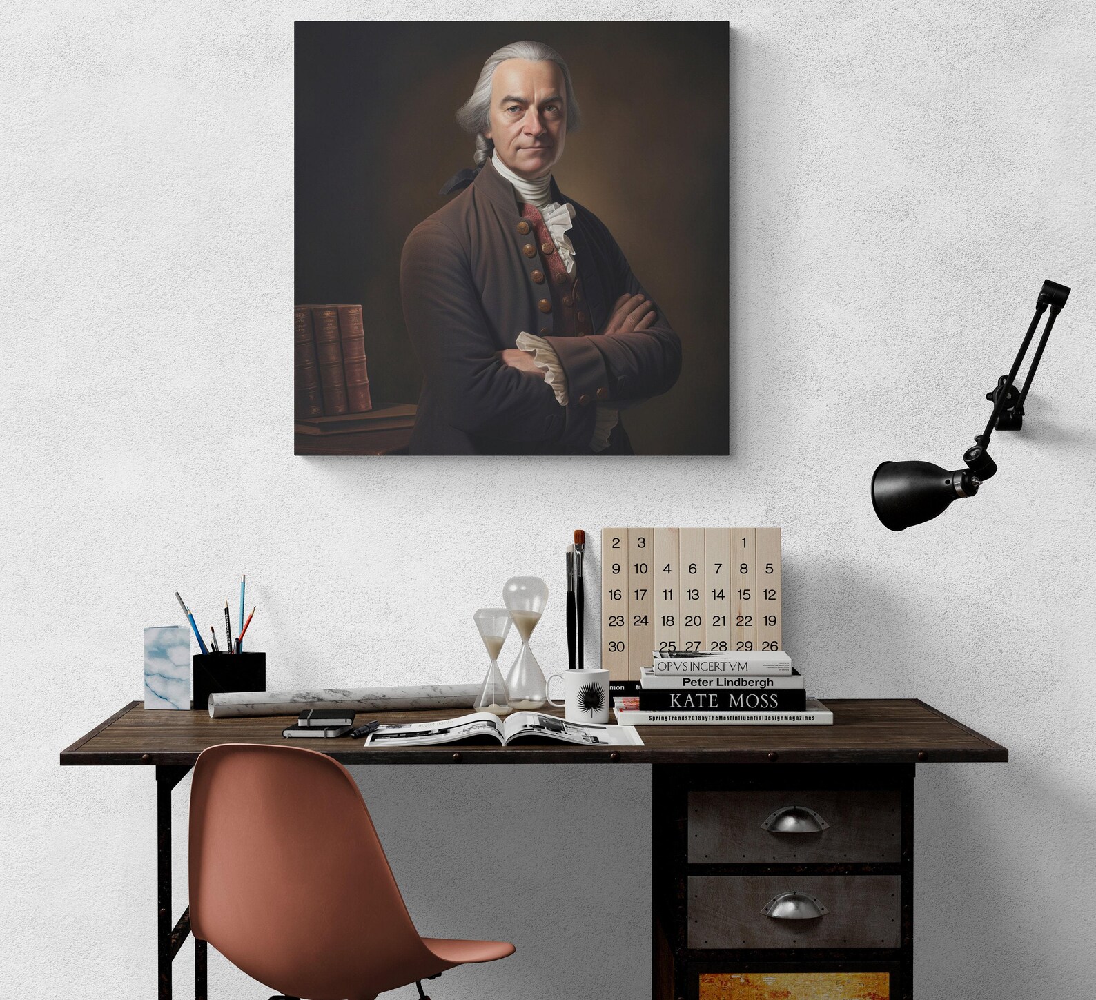 Samuel Adams Oil Painting Canvas Print | Patriot Series | Founding ...