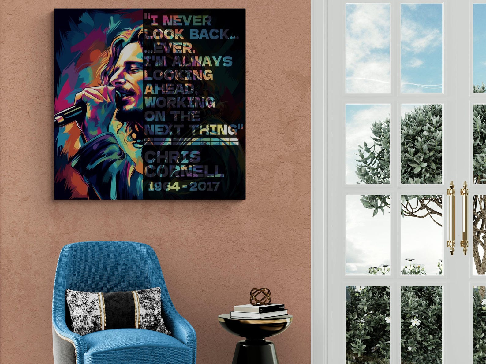 Chris Cornell Canvas Print | Framed Canvas | Motivational Quotes ...