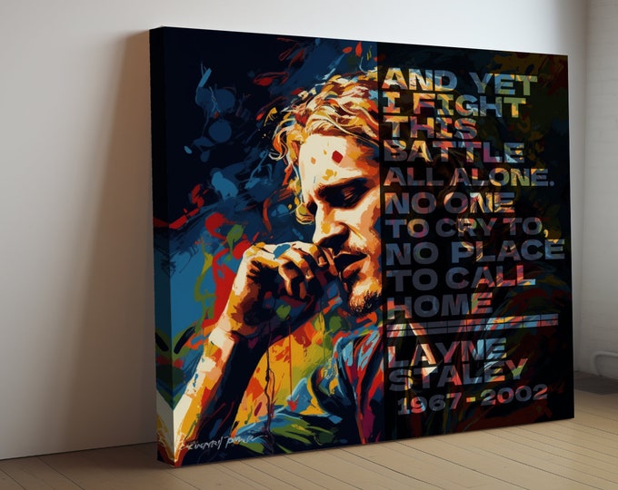 Layne Staley Necklace - Heart-shaped Pendant Inspired by Alice in ...