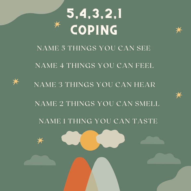 Emotional Regulation for Kids, Emotional Coping Poster, Positive ...