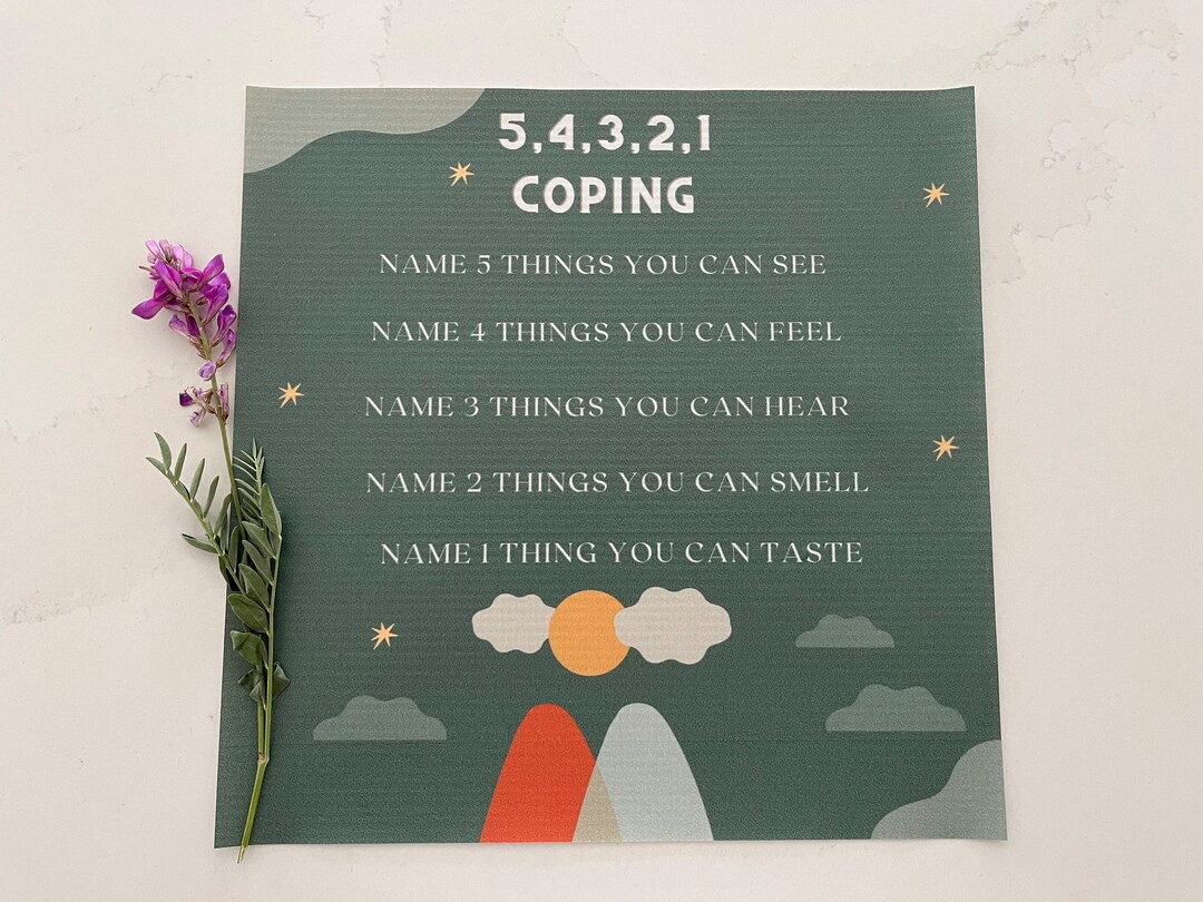 Emotional Regulation for Kids, Emotional Coping Poster, Positive ...