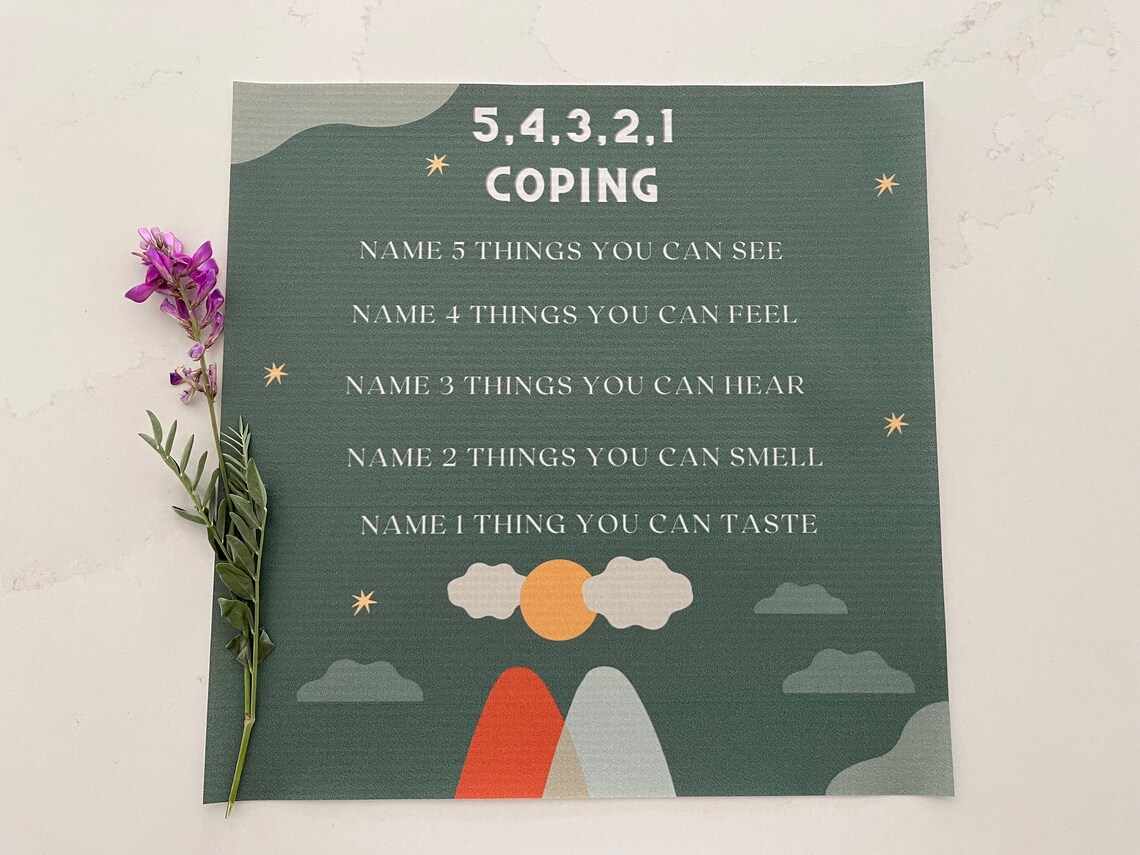 Emotional Regulation Tool for Kids, Emotional Coping Poster for Kids ...