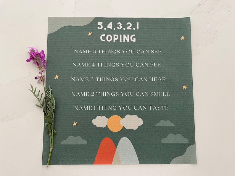 Emotional Regulation for Kids, Emotional Coping Poster, Positive ...