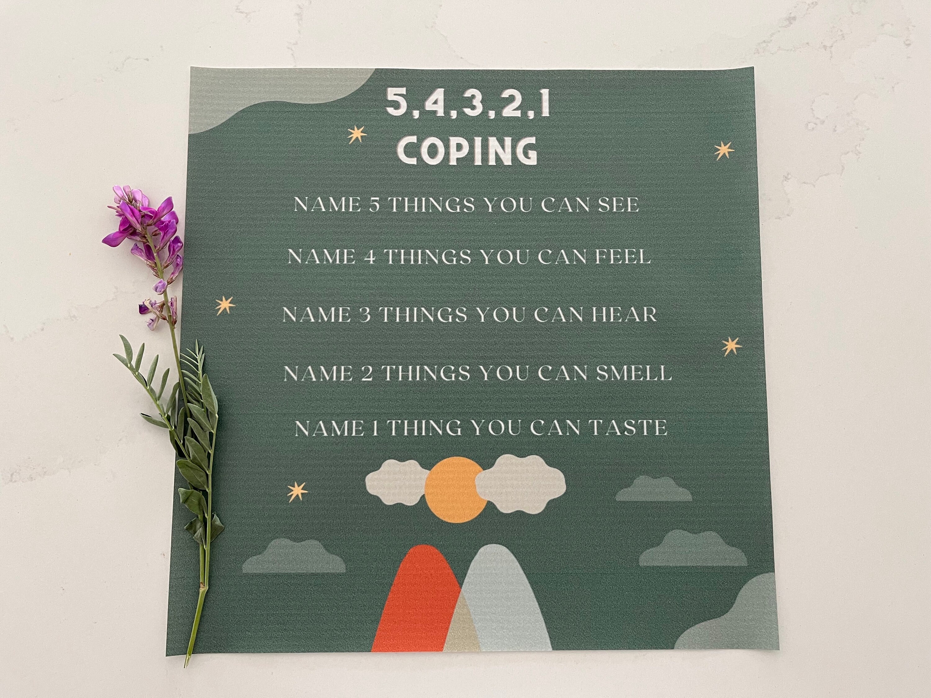 Emotional Regulation Tool for Kids, Emotional Coping Poster for Kids ...